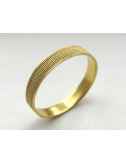Fede sarda maschile in oro lavorata a mano. Gioiello uomo handmade.